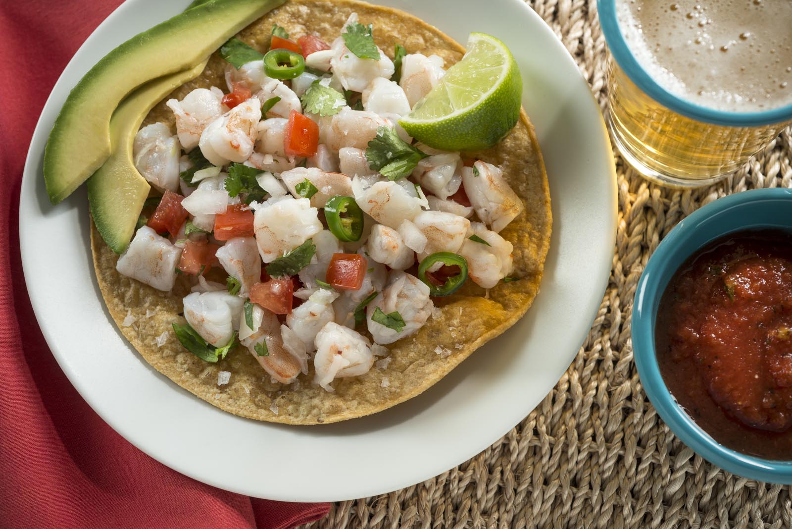 Shrimp Ceviche Tostadas Recipe | Mi Rancho®: Pure Tortilla Joy