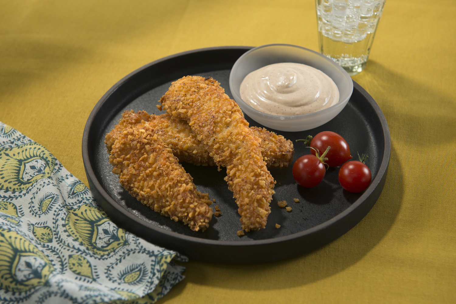 Tortilla Crusted Chicken Strips Recipe | Mi Rancho®: Pure Tortilla Joy