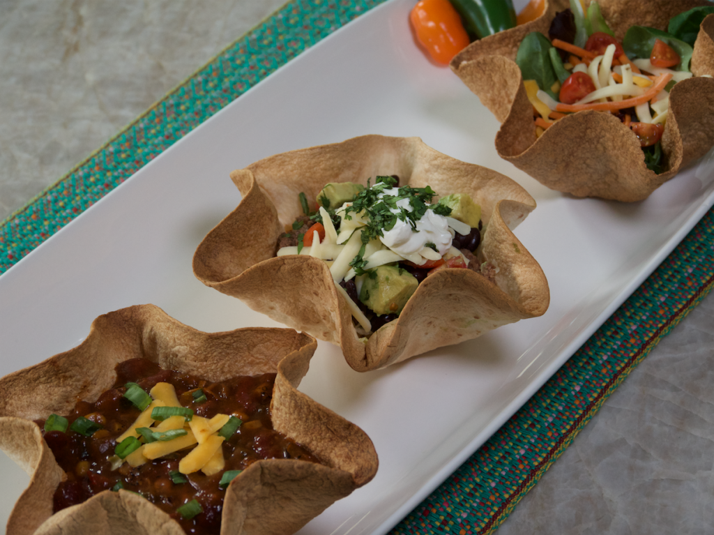 Taco Salad Tortilla Bowls Recipe | Mi Rancho®: Pure Tortilla Joy