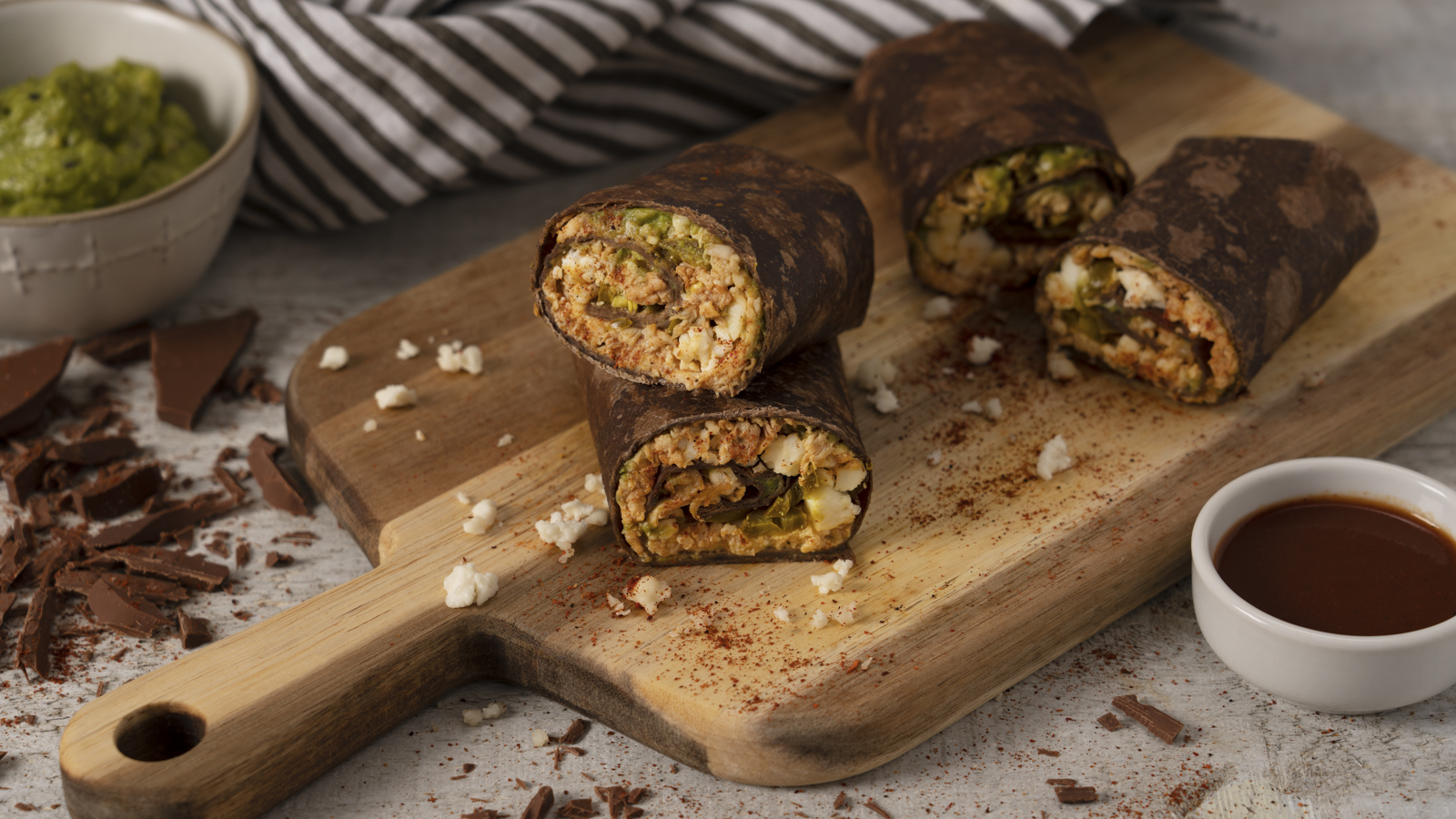 Saucy Enchilada Chicken Wrap Recipe | Mi Rancho®: Pure Tortilla Joy