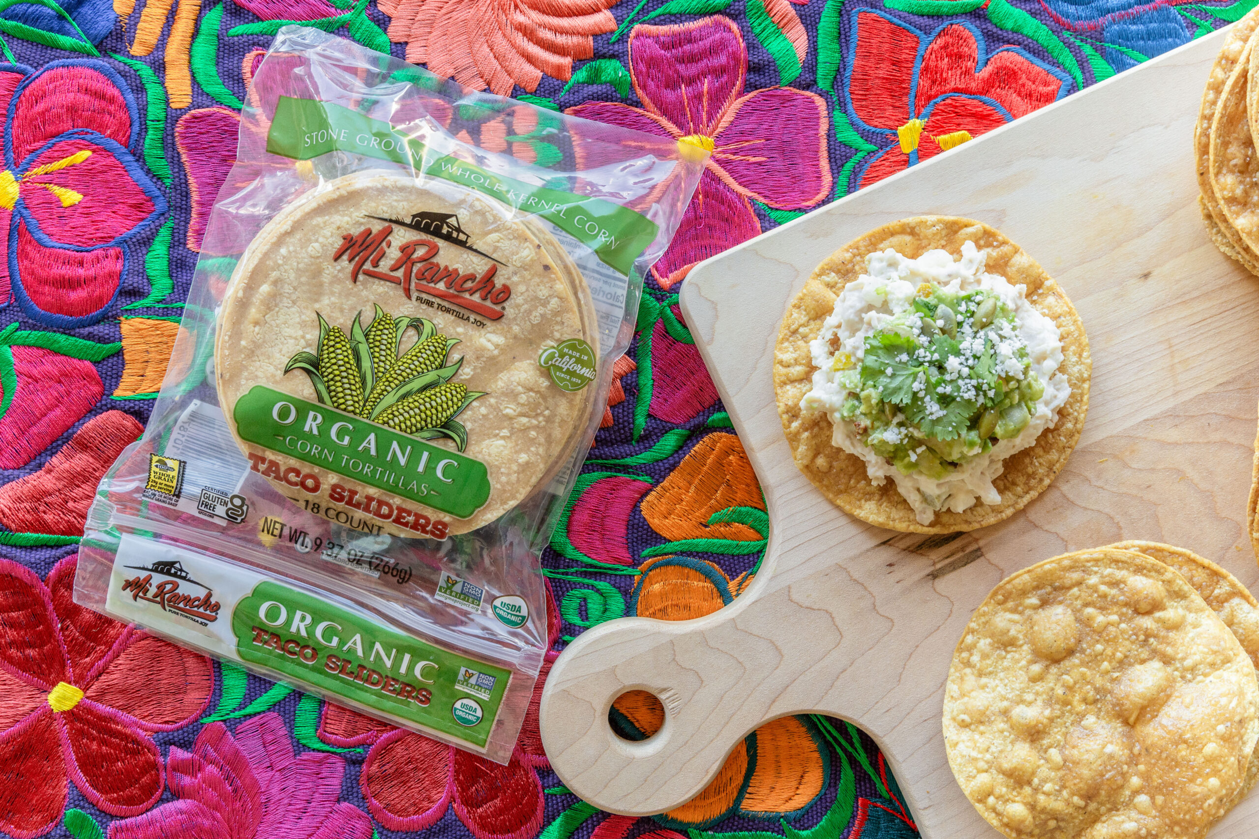 Mexican Chicken Salad Tostadas Recipe | Mi Rancho®: Pure Tortilla Joy